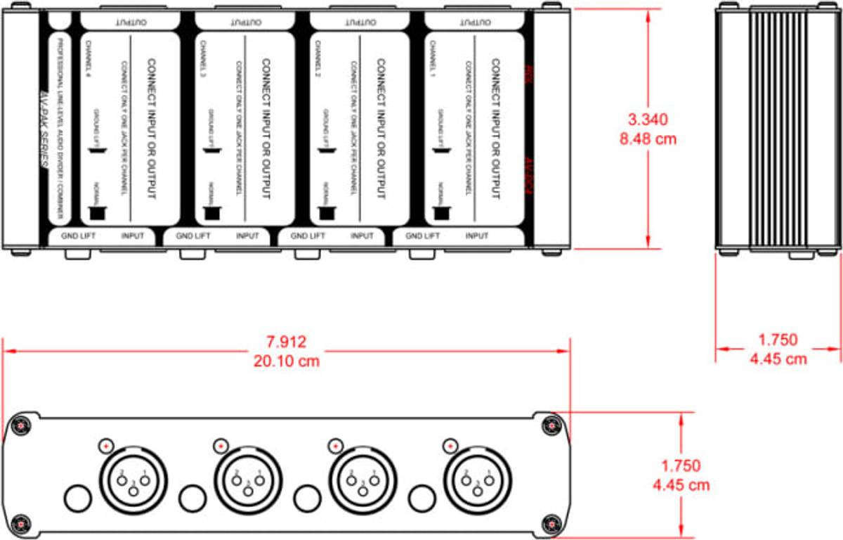 RDL Line-Level Audio Divider/Combiner - Viratech